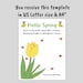 Spring Handprint Poem Tulip Art, Spring Flower Handprint Art, Spring ...