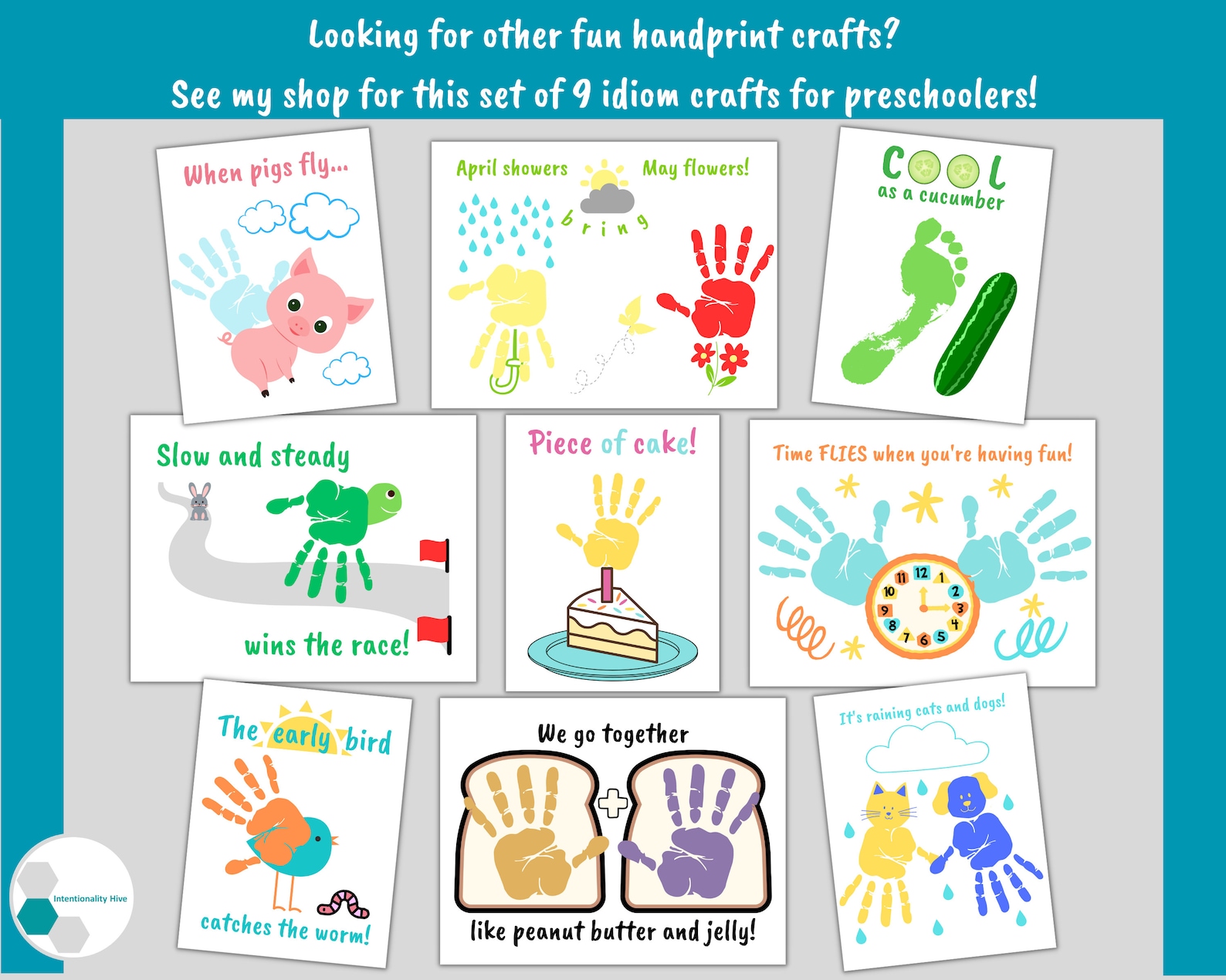Spring Handprint Craft for Toddlers / Preschool / Daycare / Infants ...