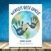World's Best Uncle Hands Down, Uncle Handprint Art, Uncle Gift From ...