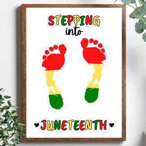 Juneteenth Crafts for Kids, Toddlers, Preschool, PRINTABLE Juneteenth ...