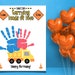 Construction Birthday Handprint Art Craft for Dad Grandpa Papa ...