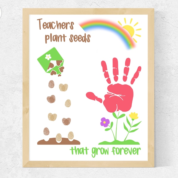 Teacher Appreciation Seeds Cards - Etsy