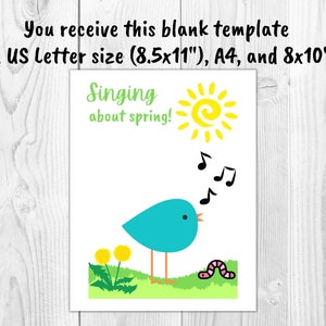 Spring Handprint Bird Craft for Preschool, Toddlers, Kids | Spring ...