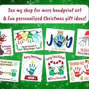 Christmas Snow Globe Handprint Craft, Christmas Handprint Art Craft for ...