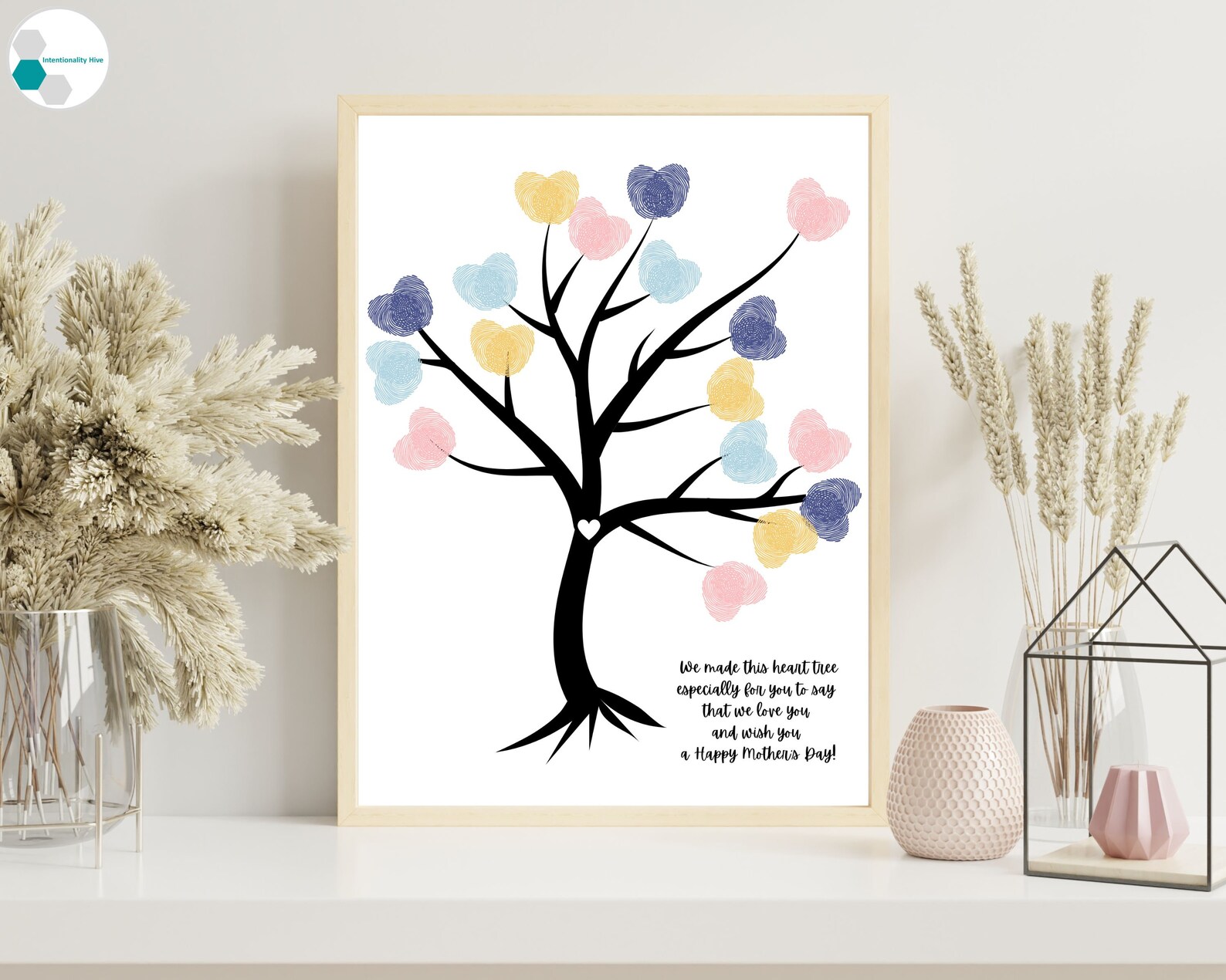 Fingerprint Mother's Day Craft for Kids, Toddlers, Baby | Mom or ...