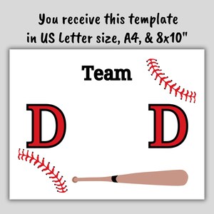 Baseball Dad Handprint Art Gift From Toddler Son Daughter Baby, Father ...