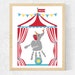 Circus Handprint Art, Handprint Craft for Toddlers and Preschool ...