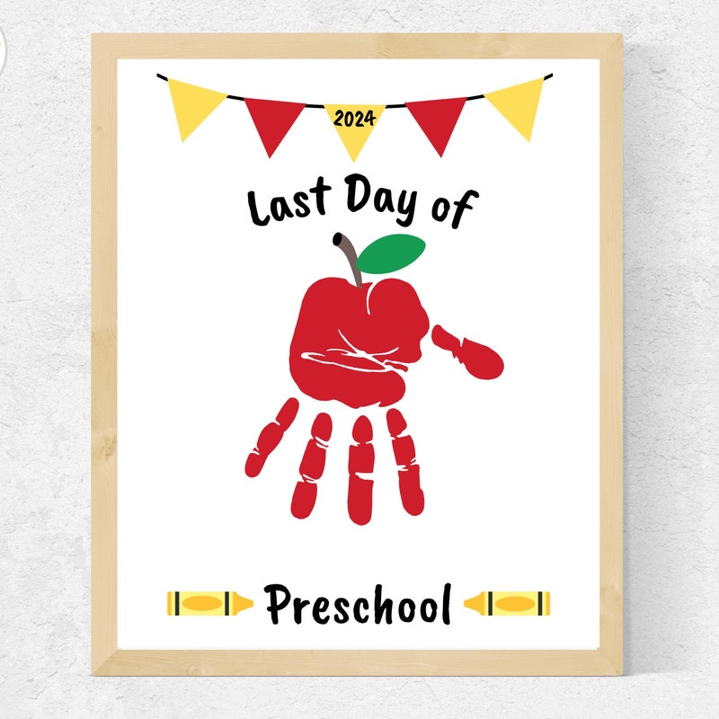 Last Day Preschool - Etsy