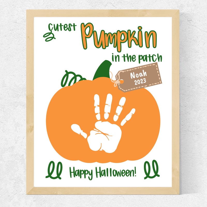 Handprint Art - Etsy