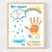 Clover St Patrick's Day Handprint Art Poem, Shamrock Handprint Craft ...