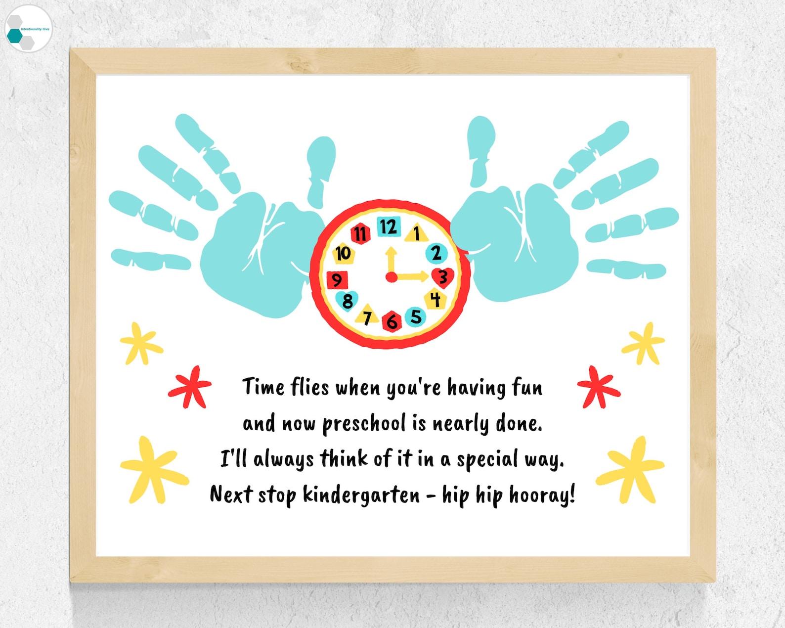 Preschool Graduation Handprint Last Day of Preschool Gifts - Etsy