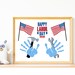 Handprint Labor Day Craft for Toddlers Kids Preschool Baby - Etsy
