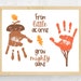 Acorn Handprint Art Craft, Fall Handprint Art, Fall Handprint Craft for ...