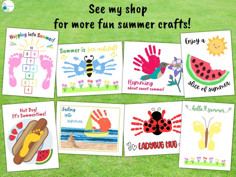 Summer Handprint Art Ice Cream Craft, Summer Craft for Toddlers ...