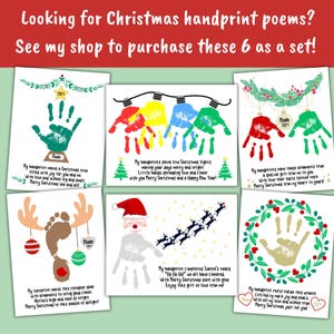 Holiday Jingle Bells Handprint Art Craft, Christmas Happy Holidays ...