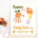 Candy Corn Handprint Footprint Craft, Happy Halloween Handprint Art ...