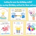 Footprint Birthday Card From Toddler Baby, Happy Birthday Footprint ...