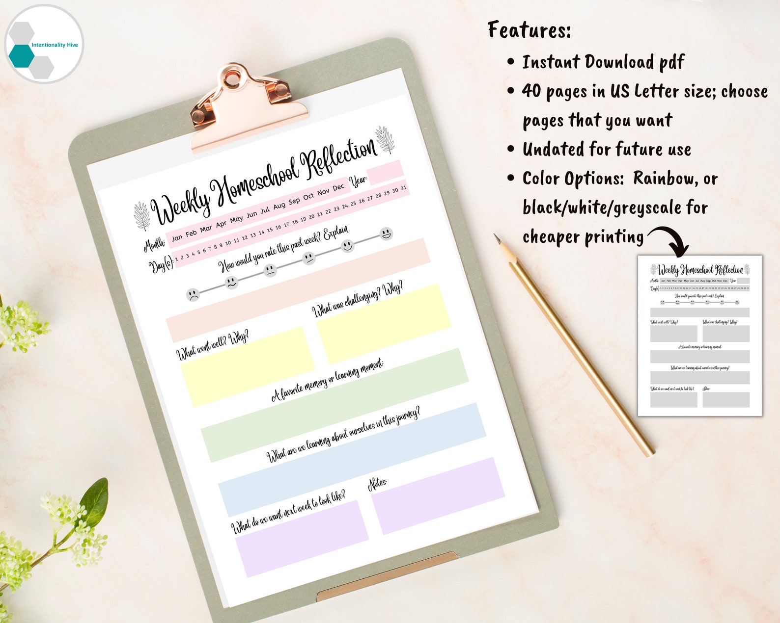 Unschool Planner Journal Printable Unschooling Planner - Etsy