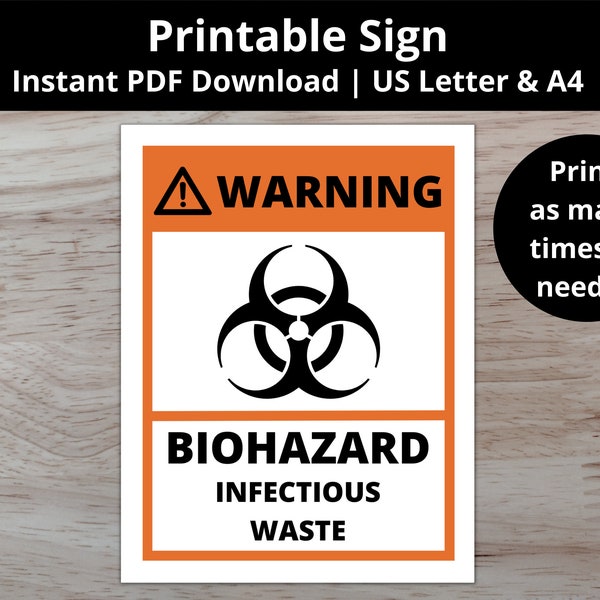 Biohazard Sign - Etsy