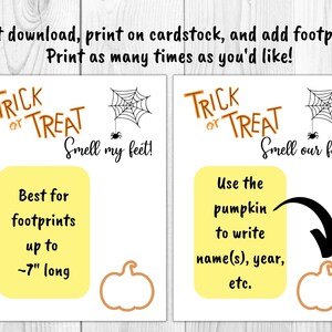 Smell My Feet Footprint Printable Craft for Toddler Baby Preschool ...