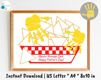 Nacho Average Dad Printable - Etsy
