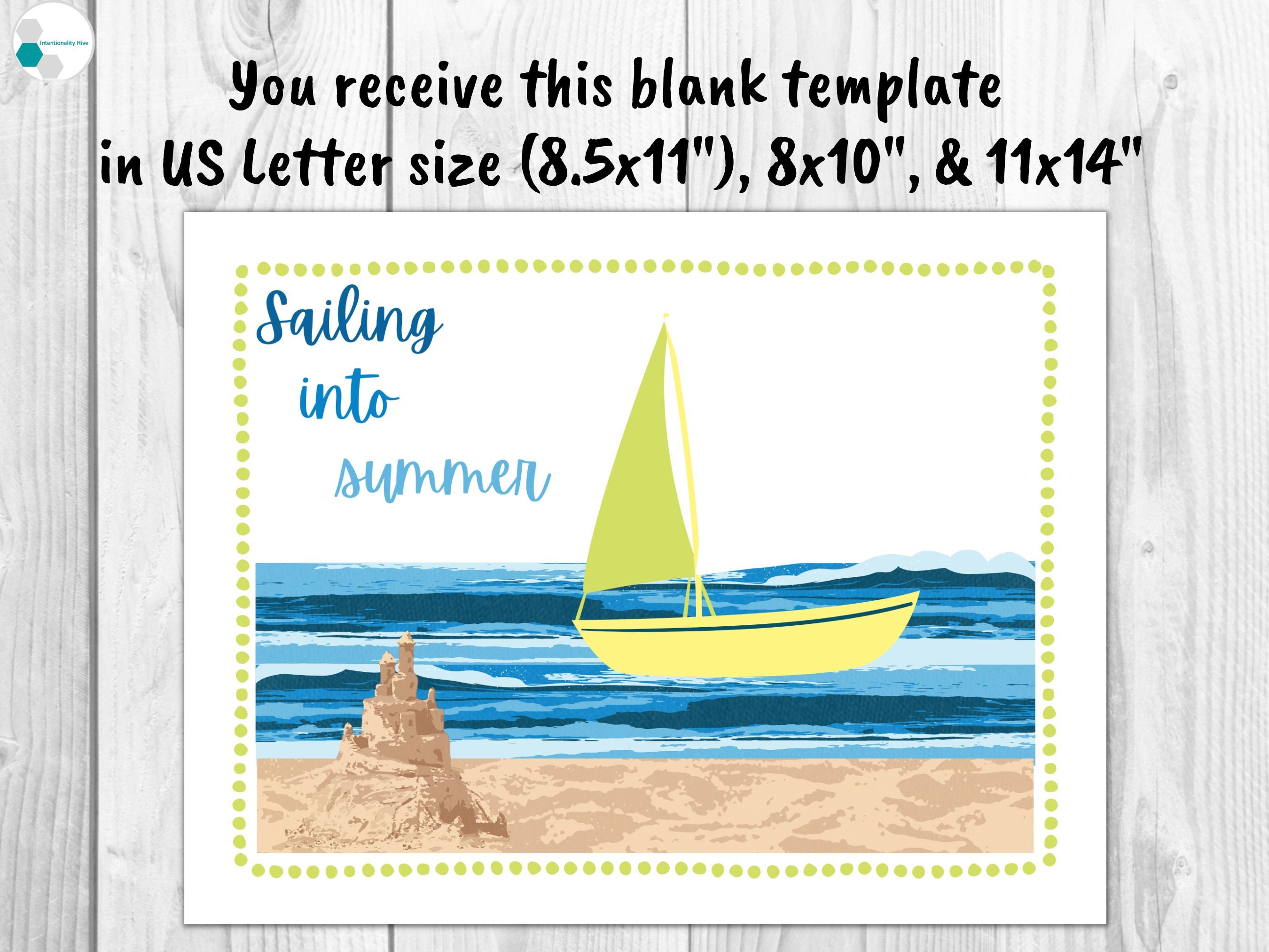 Summer Handprint Craft Summer Craft for Toddlers Kids - Etsy