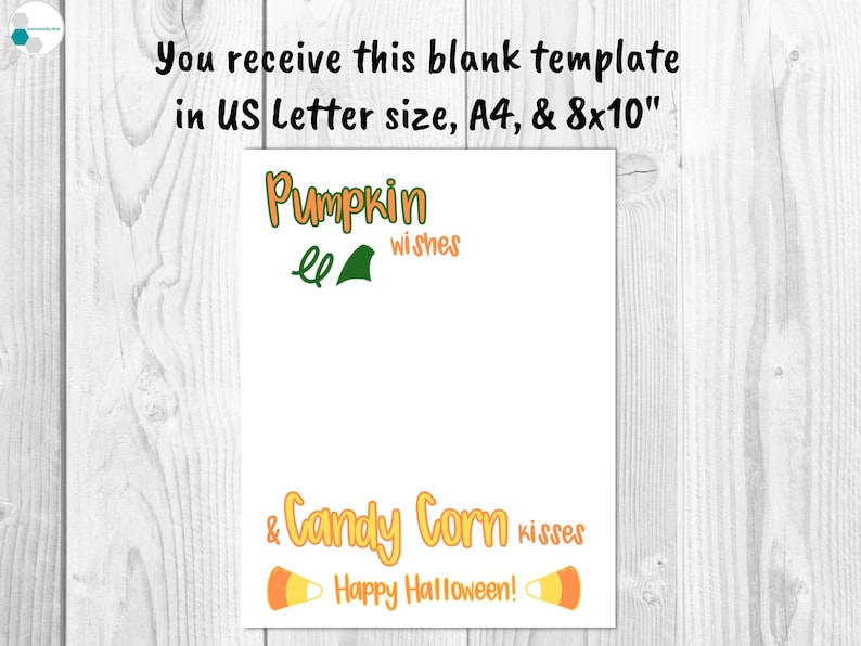 Candy Corn Handprint Footprint Craft Happy Halloween - Etsy