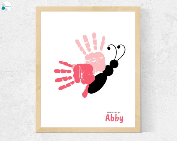 Butterfly Handprint Crafts