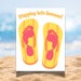 Summer Footprints Craft, Stepping Into Summer Craft for Toddlers Kids ...