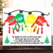 Christmas Lights Handprint Art Poem, Christmas Handprint Poem Gift ...