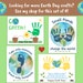 Earth Day Handprint Craft Printable, Earth Day Craft for Preschool Prek ...