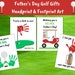 Golf Father's Day Handprint Golf Crafts, Father's Day Golf Gifts, Golf ...