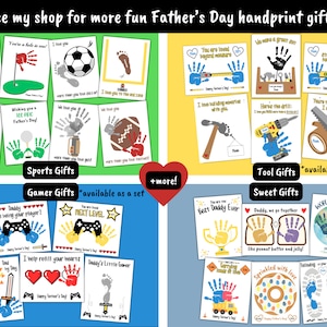 Father's Day Handprint Art Poem High Five, Handprint Father's Day Poem ...