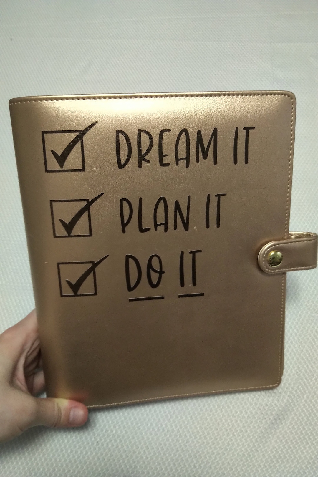 Dream It, Plan It, Do It Journal - Etsy