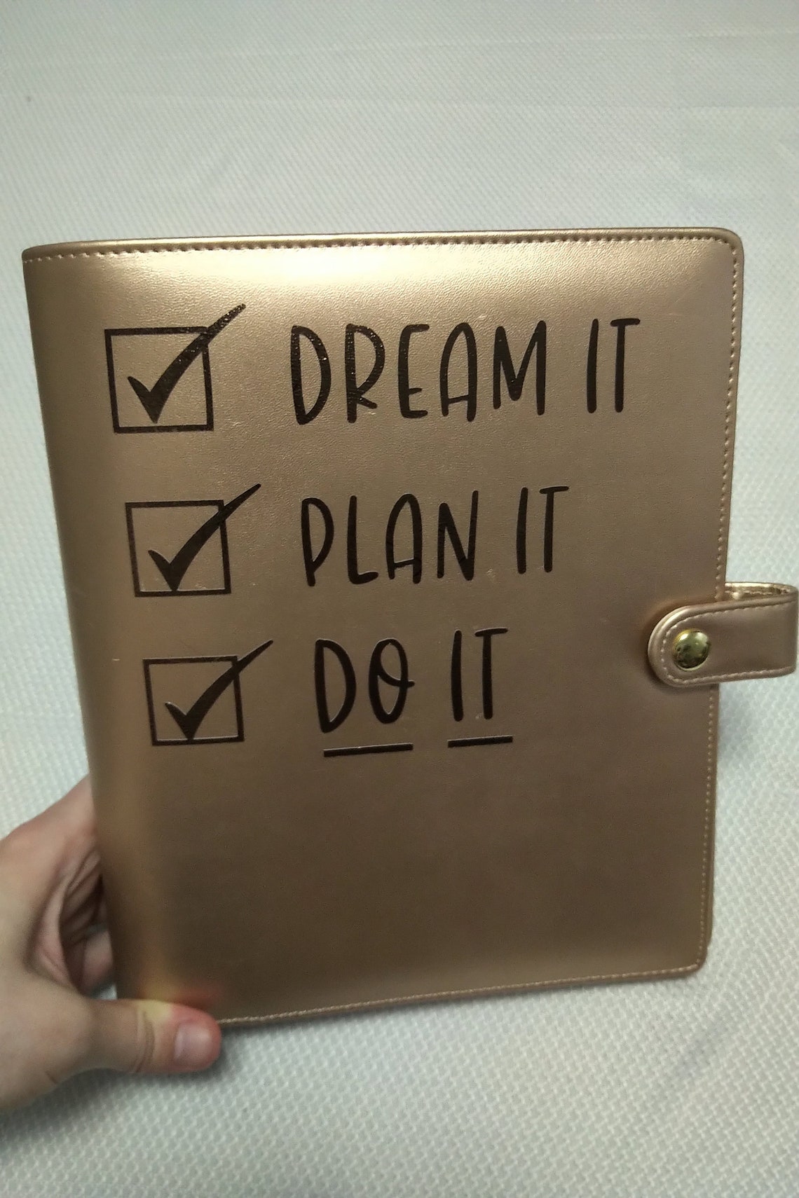 Dream It, Plan It, Do It Journal - Etsy
