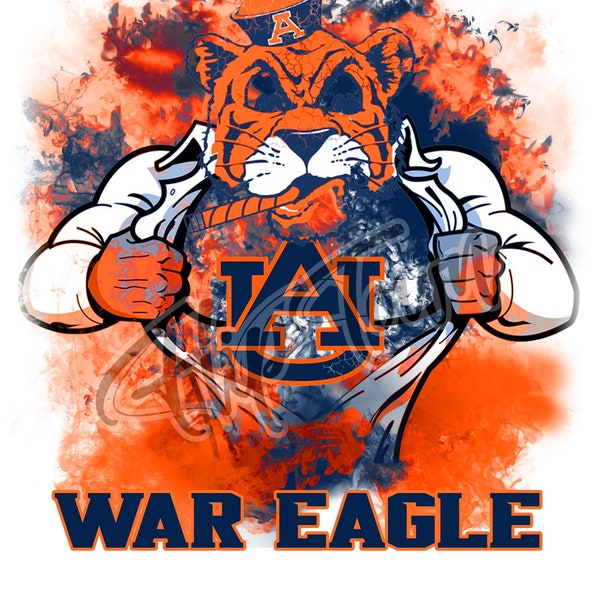 Auburn War Eagle - Etsy