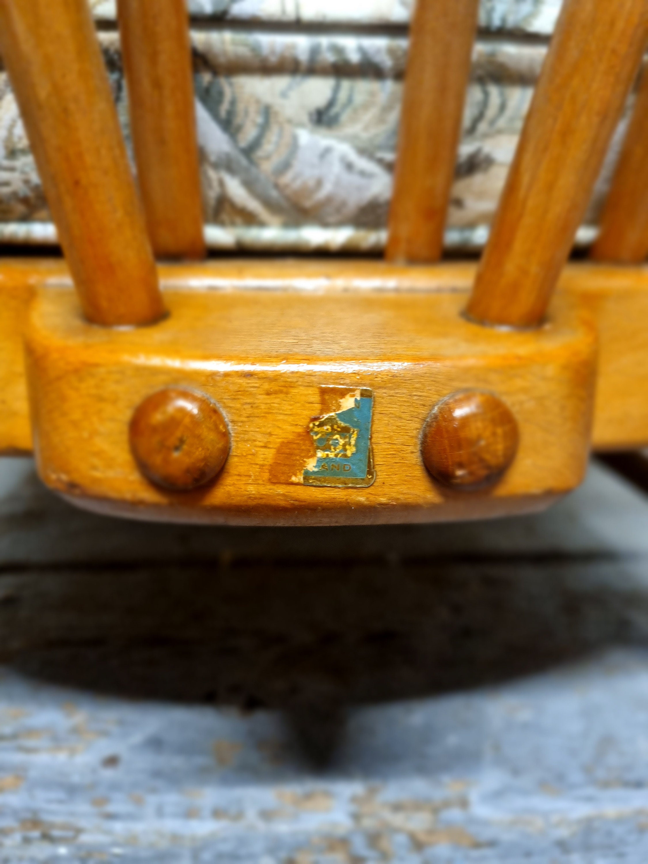 Ercol Blue Label Model 203 Blonde Armchair. - Etsy UK