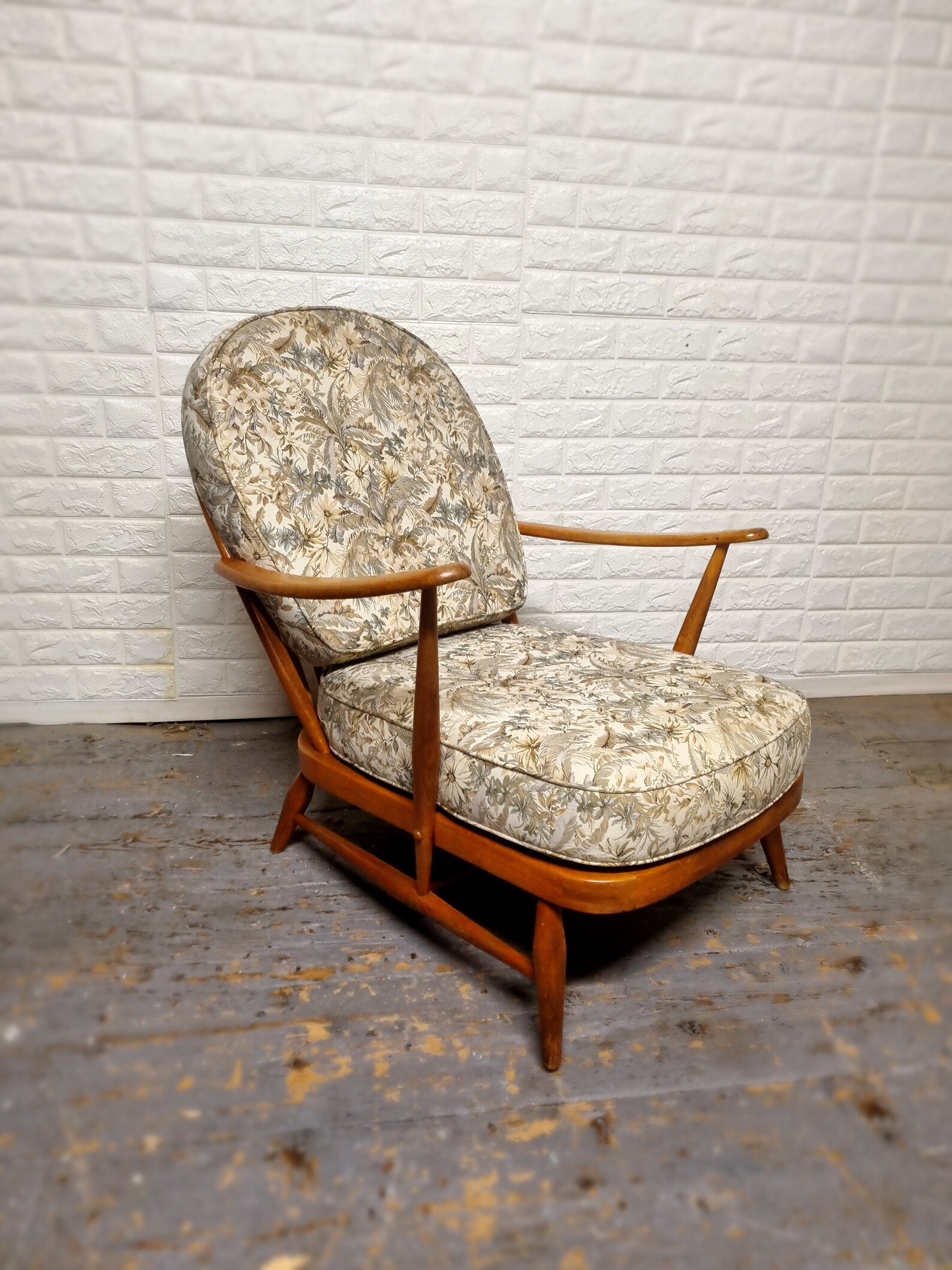 Ercol Blue Label Model 203 Blonde Armchair. - Etsy UK