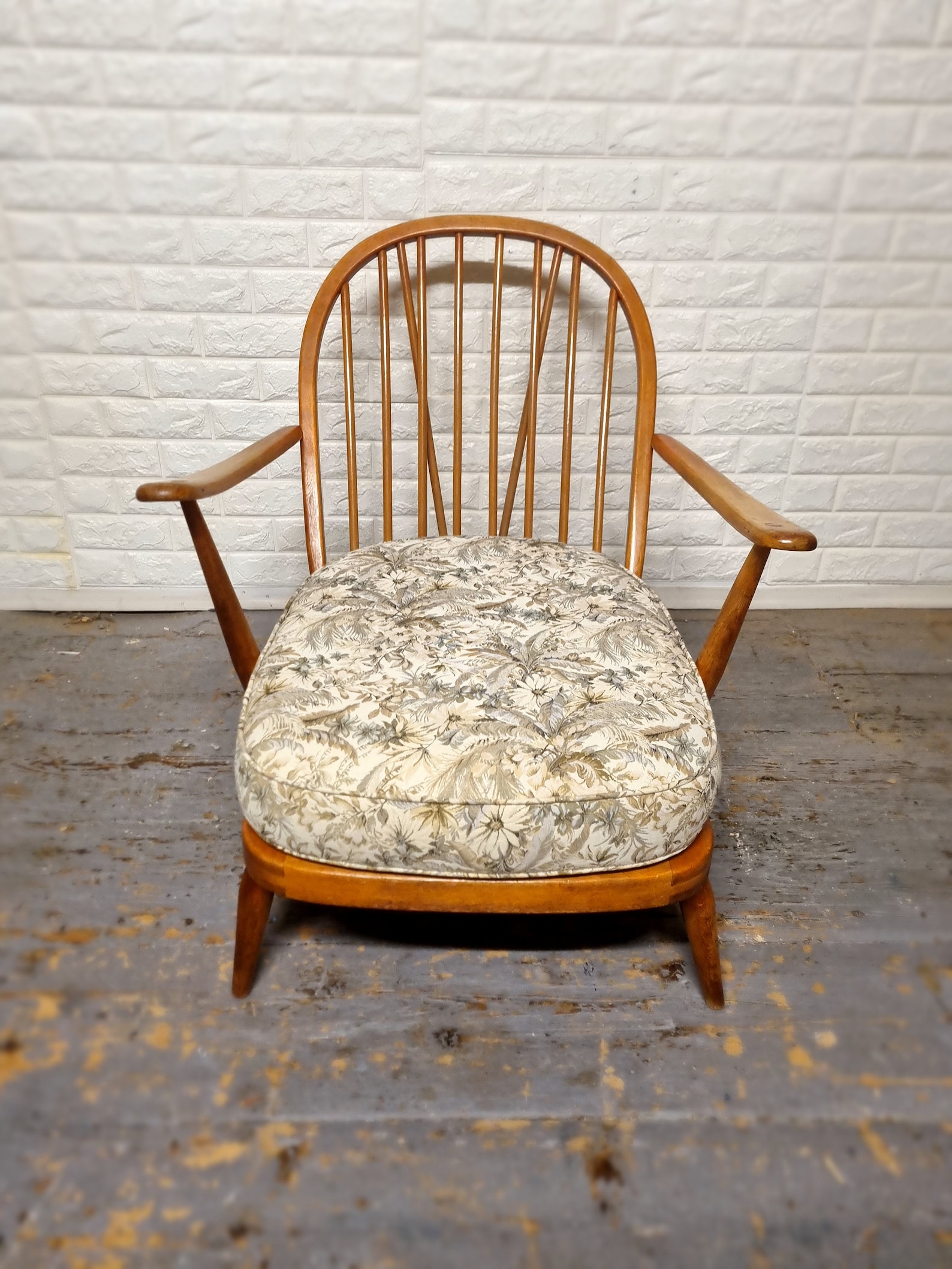 Ercol Blue Label Model 203 Blonde Armchair. - Etsy UK