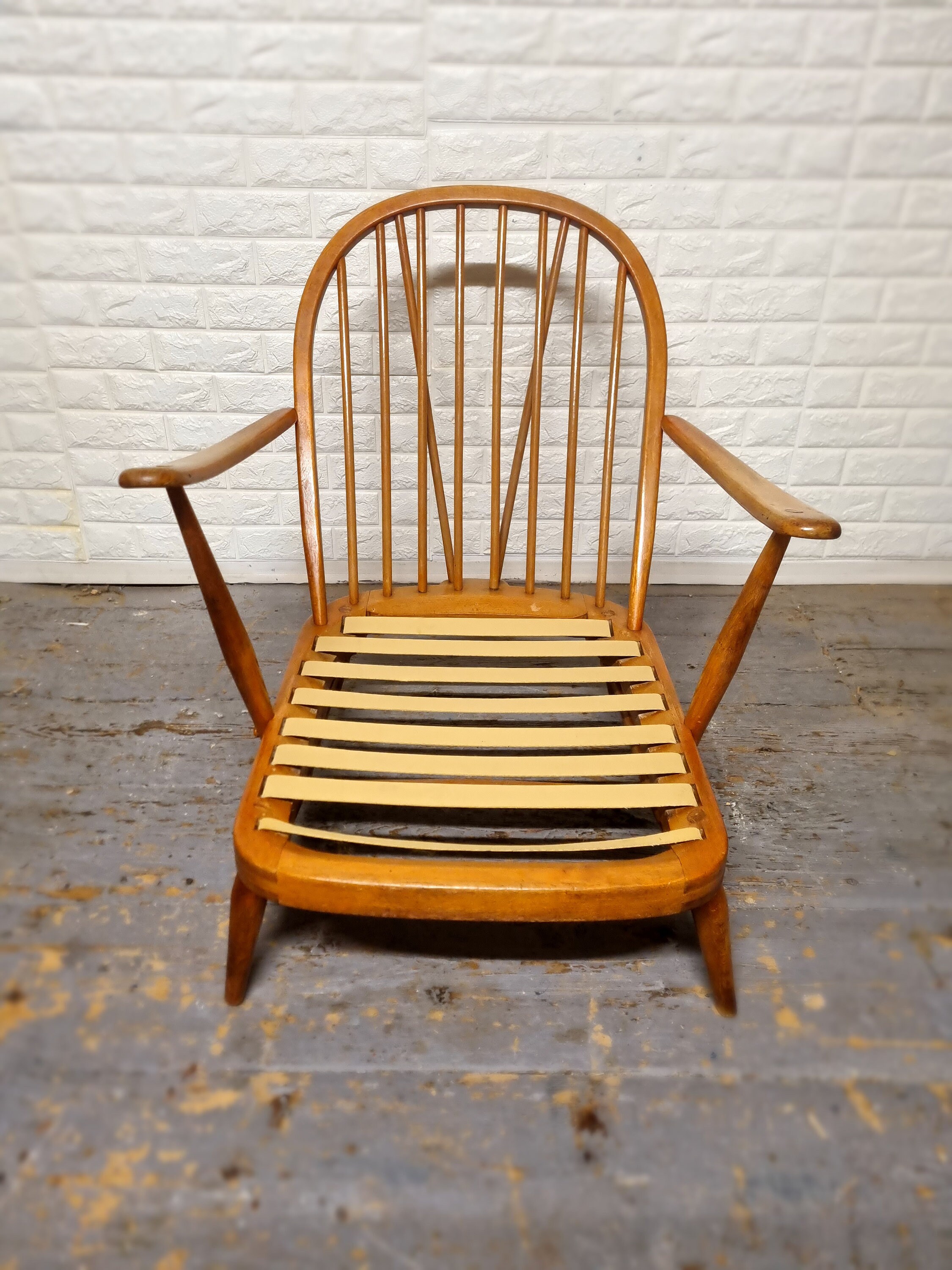 Ercol Blue Label Model 203 Blonde Armchair. - Etsy UK