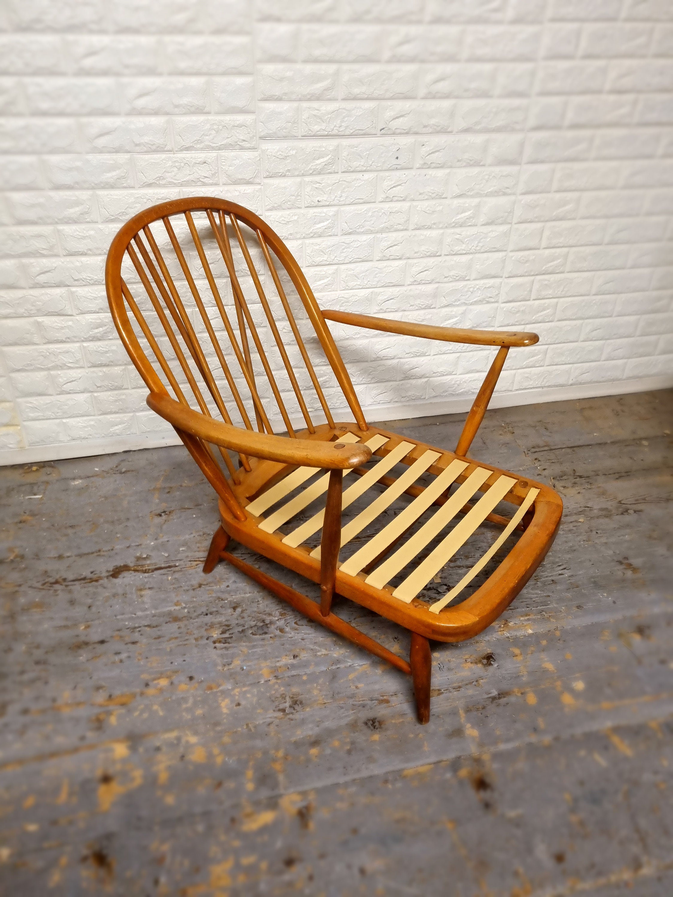 Ercol Blue Label Model 203 Blonde Armchair. - Etsy UK