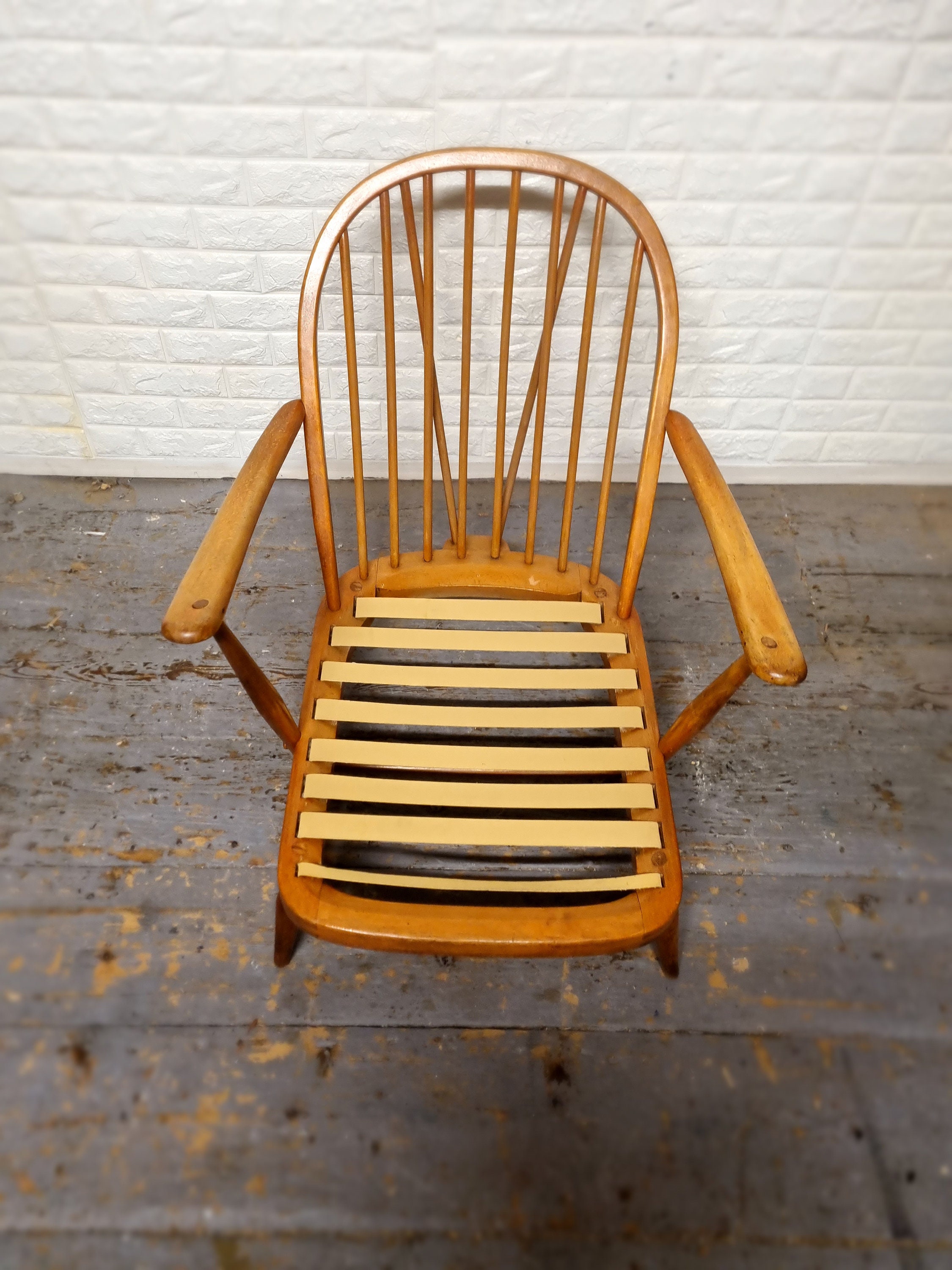 Ercol Blue Label Model 203 Blonde Armchair. - Etsy UK