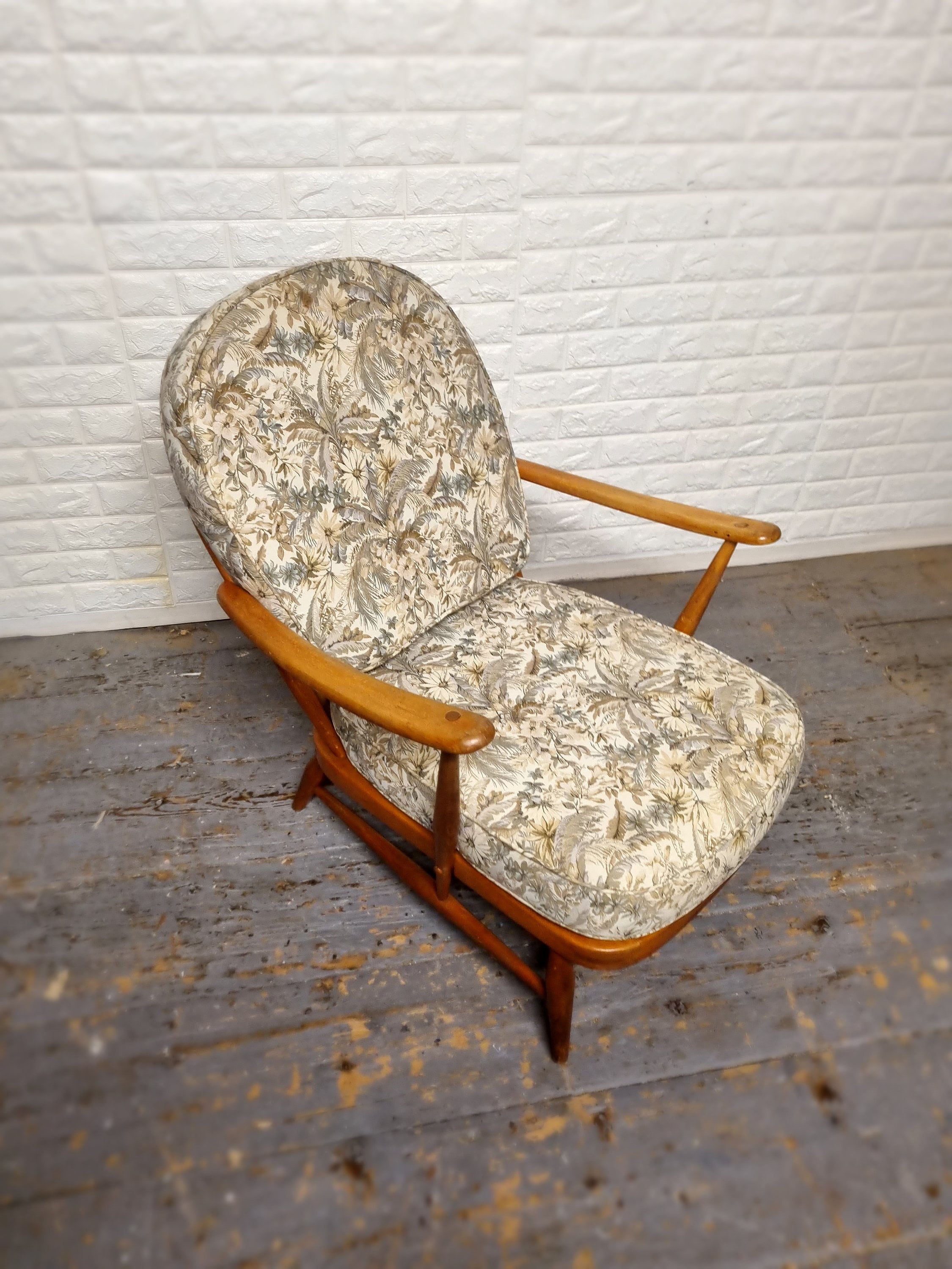 Ercol Blue Label Model 203 Blonde Armchair. - Etsy UK