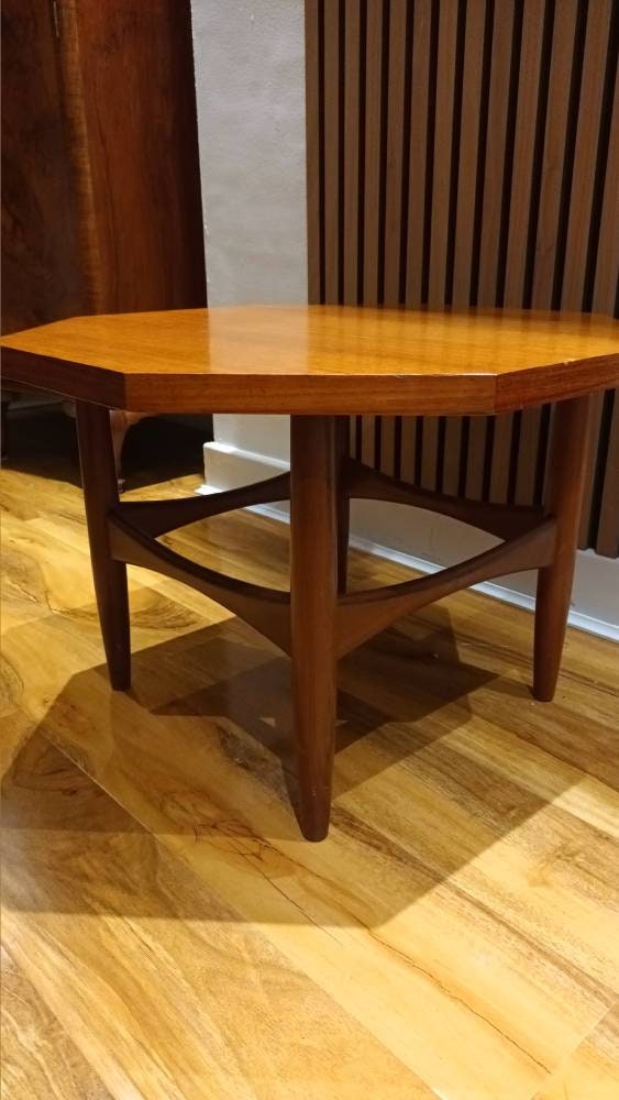 G Plan Hexagonal Coffee Table/side Table. - Etsy UK