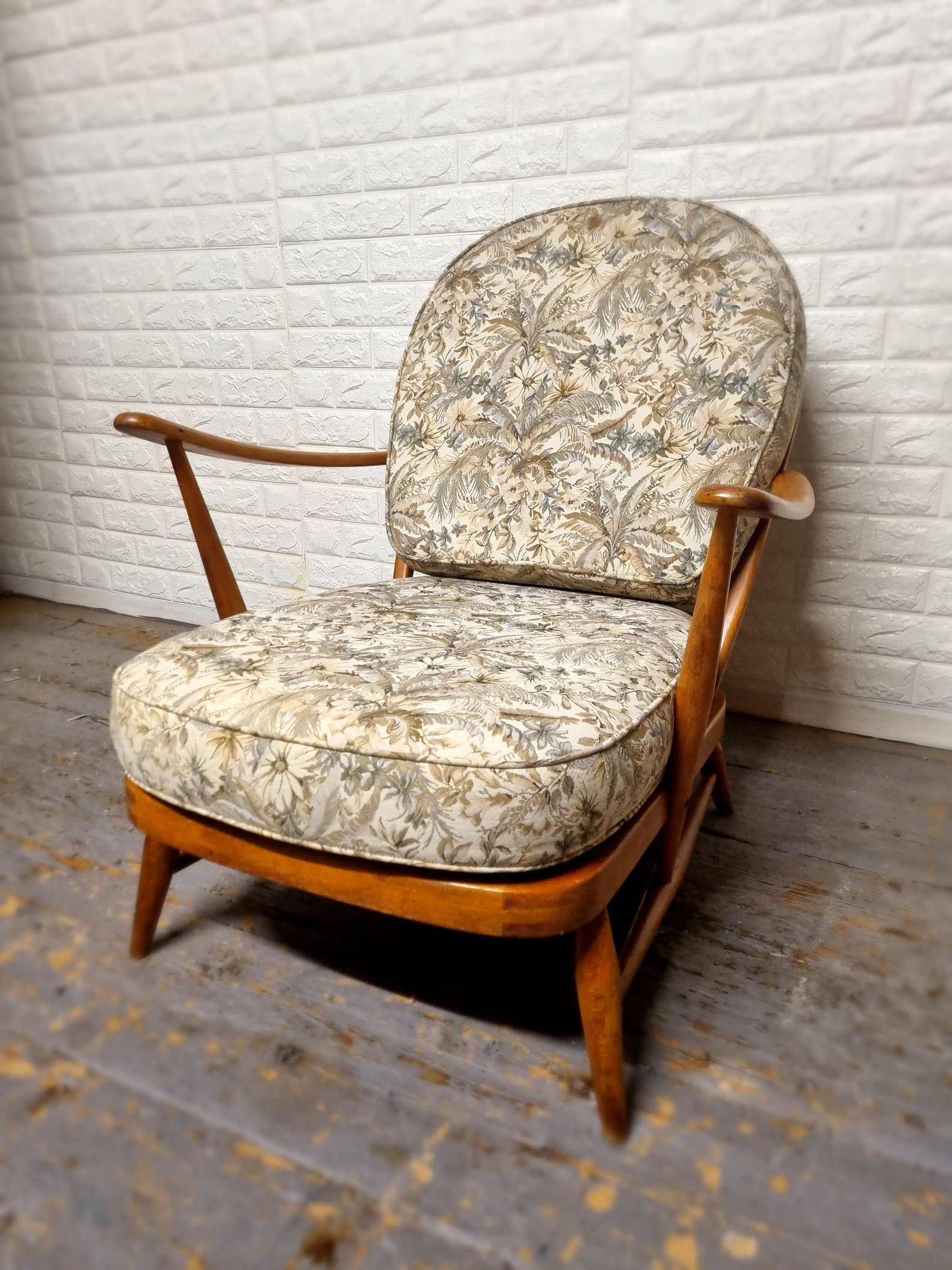 Ercol Blue Label Model 203 Blonde Armchair. - Etsy UK