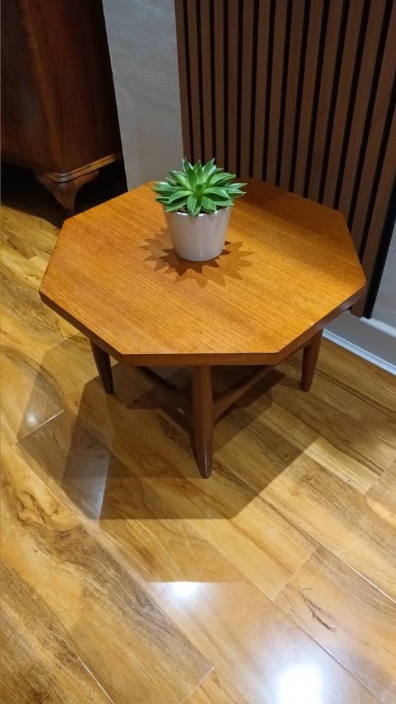 G Plan Hexagonal Coffee Table/side Table. - Etsy UK