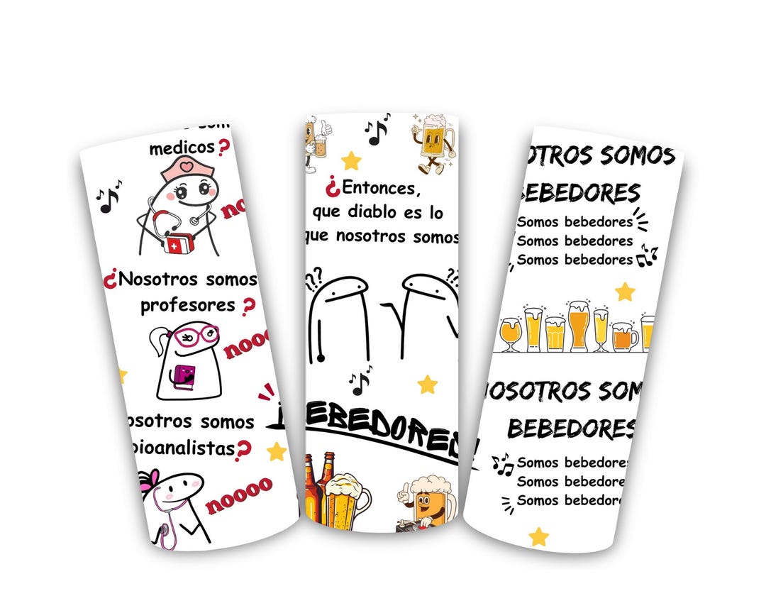 Nosotros somos bebedores PNG 20oz vaso Chica - Etsy España