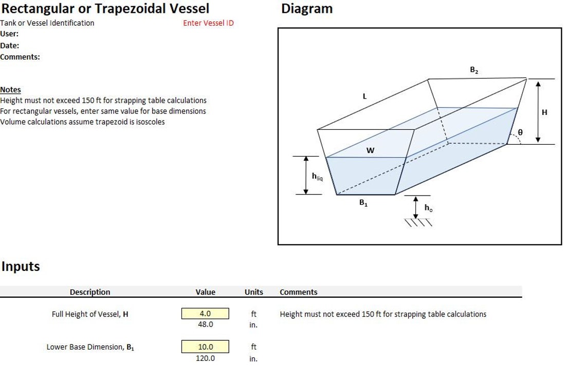 Pressure Vessel Volume Calculator at Amanda Moretz blog