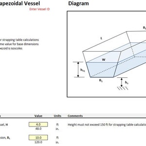 Vessel Volume Calculator - Horizontal Vessels, Vertical Vessels, and ...