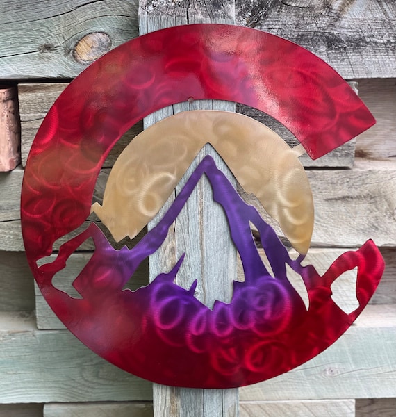 Colorado New School Sign / Metal Art / Home Decor / Colorado - Etsy